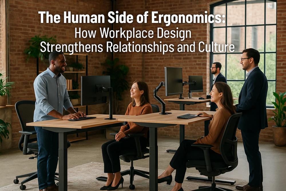 How Ergonomic Workspaces Foster Stronger Relationships and a Healthier