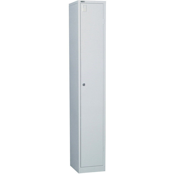 Go Locker 305W x 455D x 1830mmH Silver Grey | Office Furniture Designs