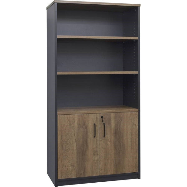 Half Door Storage Cupboard 900W x 450D 1800mmH | Office Furniture Designs