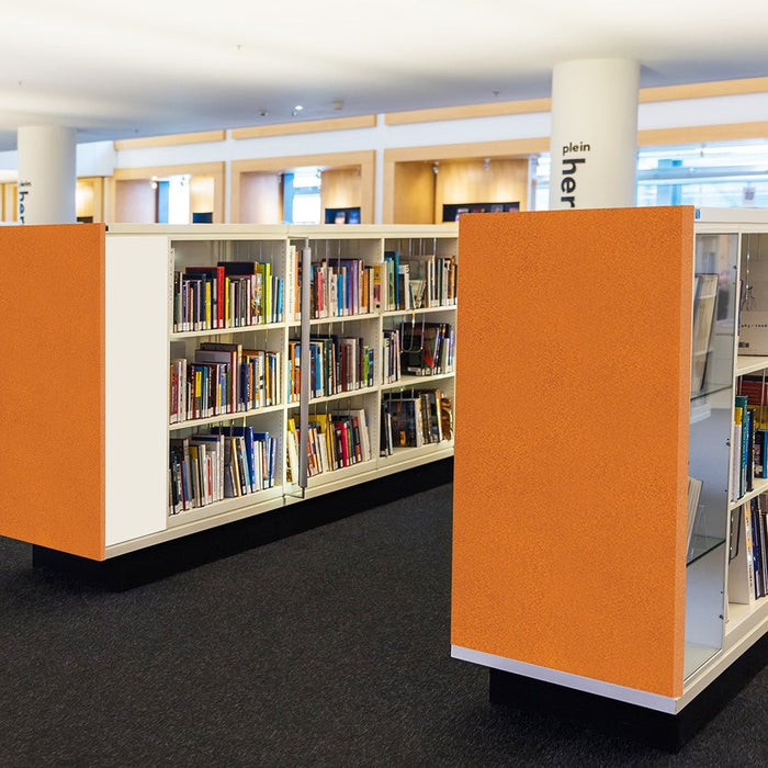 Library Bay End Panel Pinnable Assorted | Office Furniture Designs