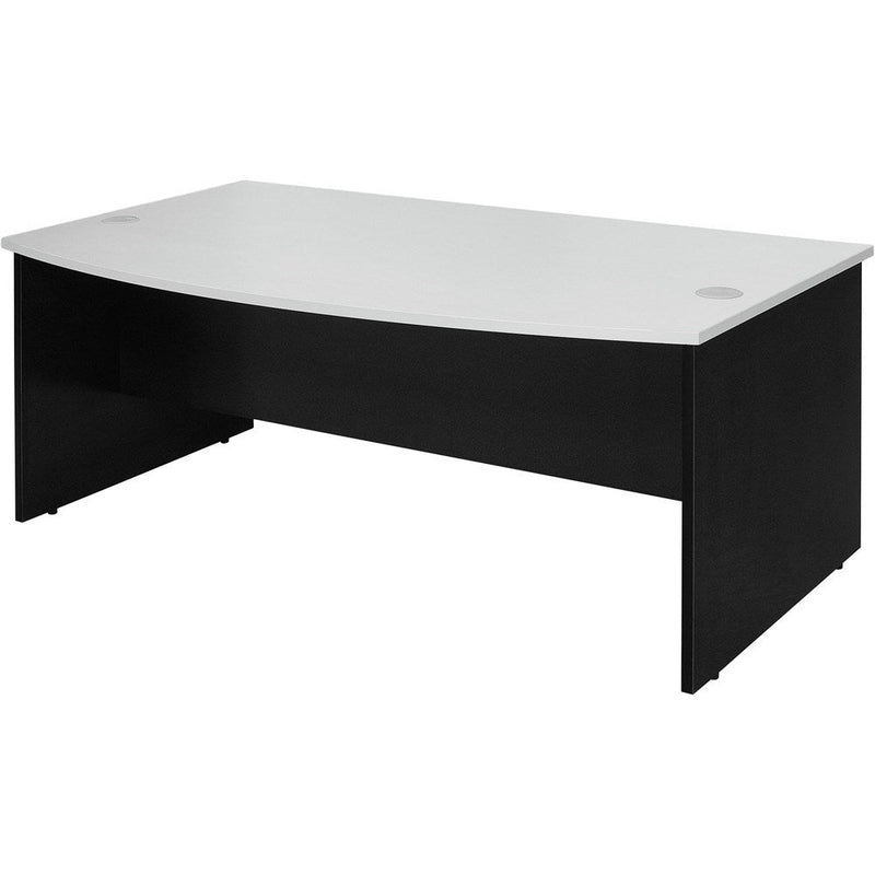 Logan Bow Front Desk 1800W x 900/1050D x 730mmH | Office Furniture Designs