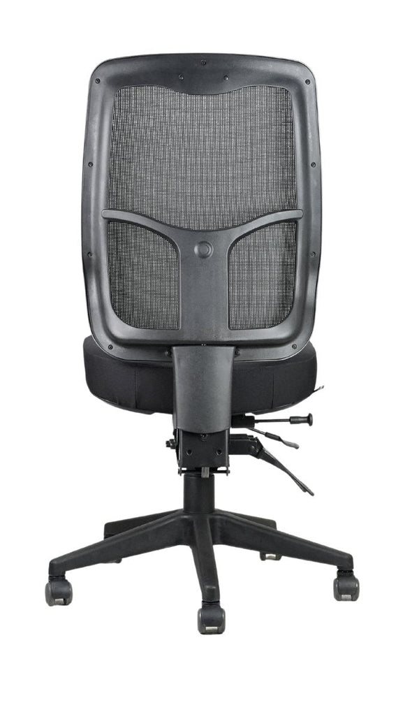Merida Operator Chair High Back Mesh Back Black | Office Furniture Designs
