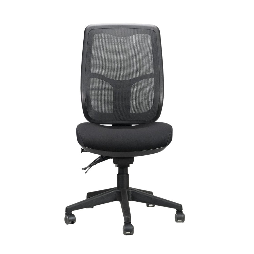 Merida Operator Chair High Back Mesh Back Black | Office Furniture Designs