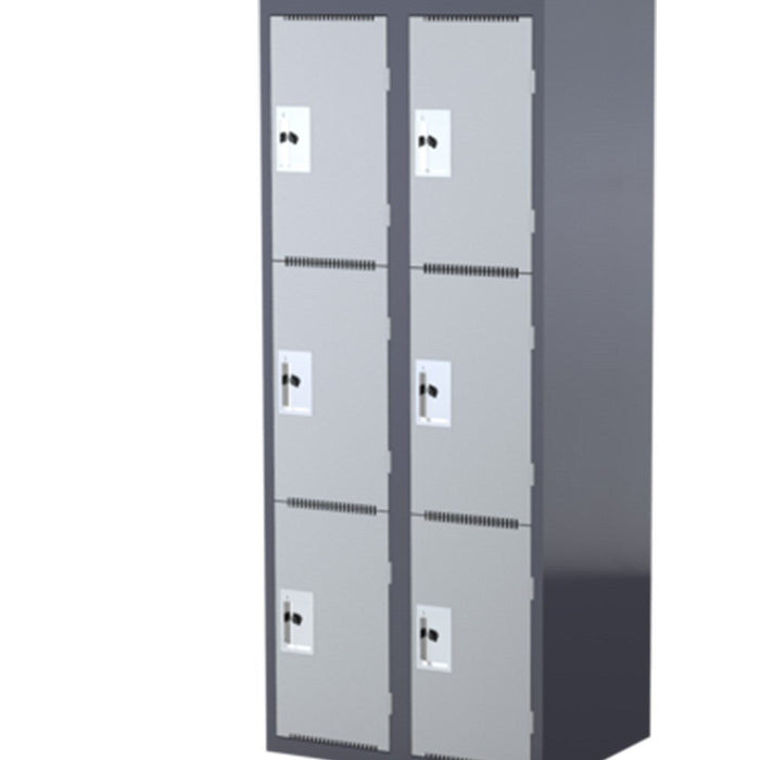 Steelco Heavy Duty School Locker Grey | Office Furniture Designs