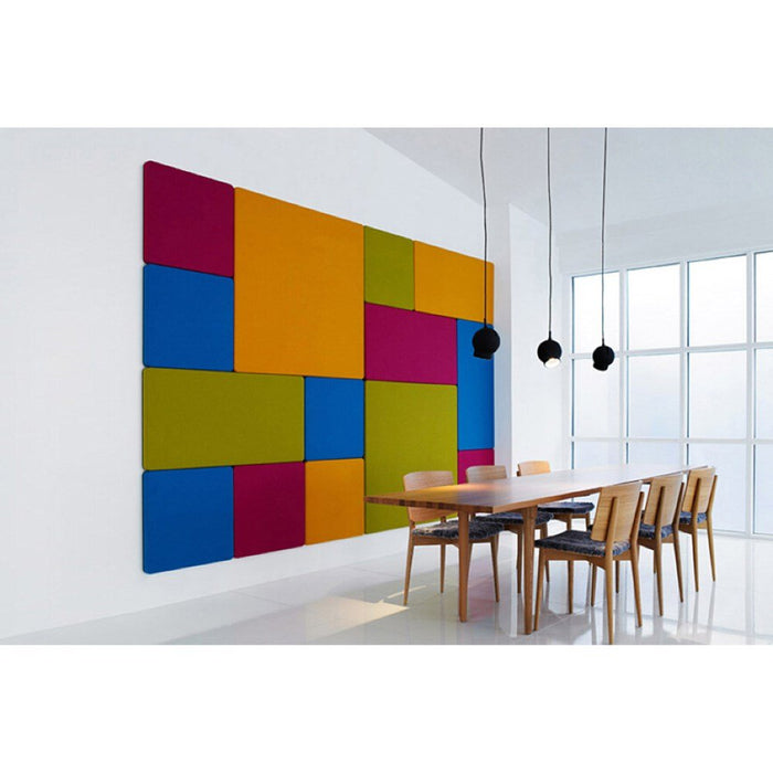 Unframed Felt Pinboard Smooth Velour | Office Furniture Designs